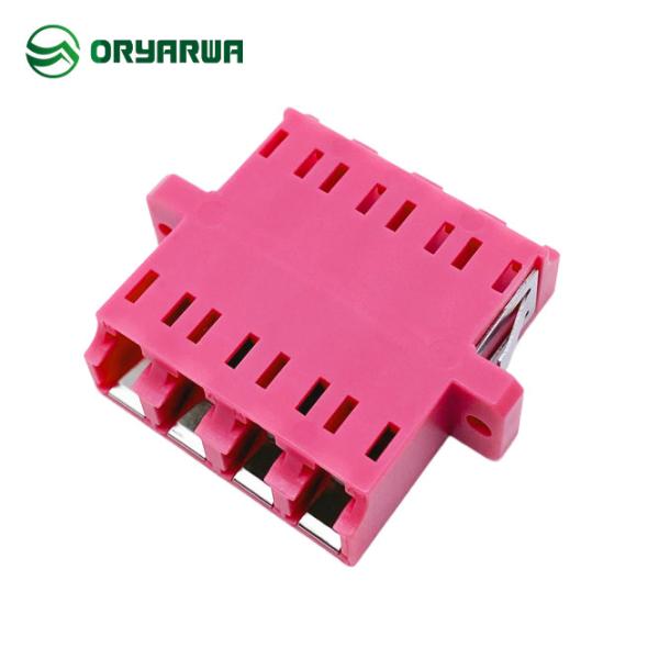 Quality LC Quad Fiber Optic Coupler With Inner Shutter for sale