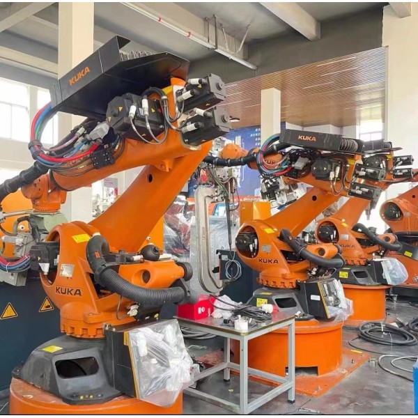 Quality KR 10 R1420 Used Kuka Robot With Gripper 6 Axis Industrial Robot Arm for sale
