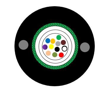 Quality G657A1 Direct Buried Fiber Cable for sale