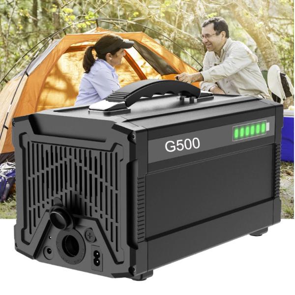 Quality Portable 500w 120Ah 444Wh Small Rechargeable Generator For Camping for sale