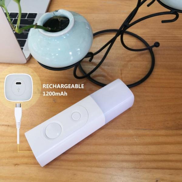 Quality Portable Table 1.8W 9Pcs Led USB Rechargeable Motion Sensor Light for sale