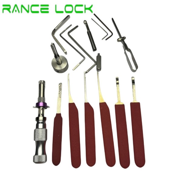 Quality 7pcs Hook Set Lock Picking Tools Model 2508 with Metal Material for Locksmith for sale