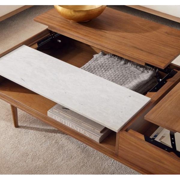 Quality modern rectangle coffee table set for living room for sale