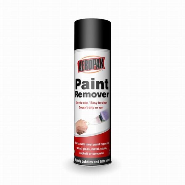 Quality Aeropak Paint Remove Spray 400ml Tinplate can For Metal glass wood for sale