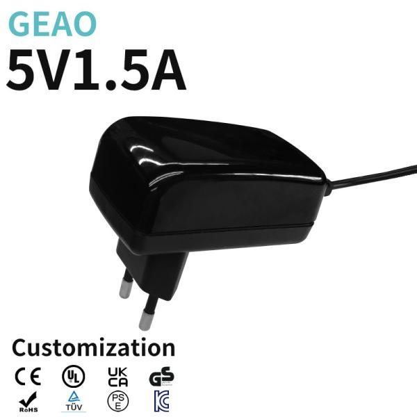 Quality Massage Chair 5V 1.5A Power Adapter / Power Supply Wall Mount for sale