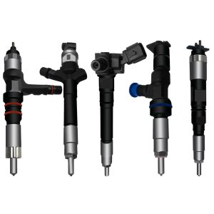 Quality 095000-0800 095000-0801 KOMATSU Fuel Injectors 6156-11-3100 For SA6D125E Engine for sale