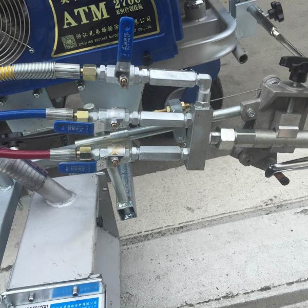 Quality Traffic Acrylic Pneumatic Road Marking Spray Paint Machine for sale