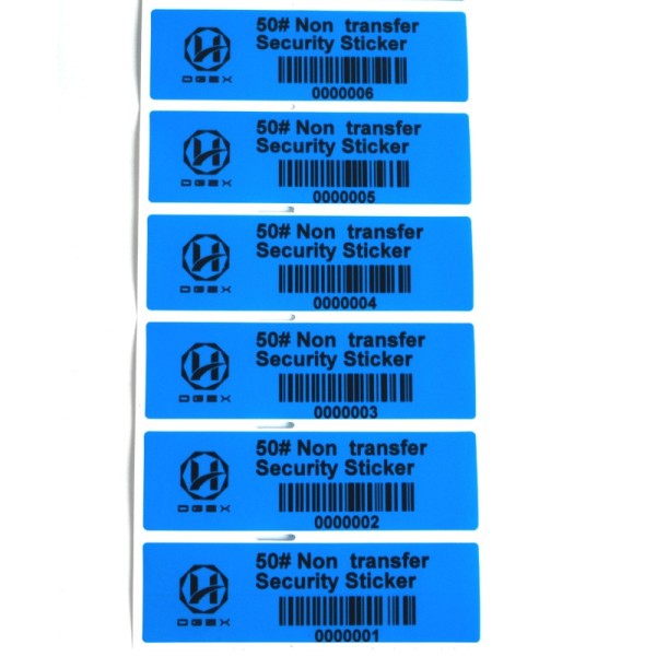 Quality Void Open Security Waterproof Label Sticker Tamper Evident Void Label for sale