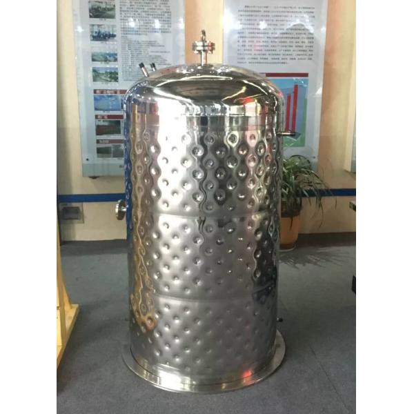 Quality Food Beverage Factory 1500L Pillow Plate Jacketed Vessel for sale