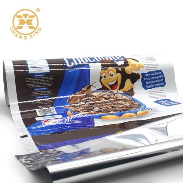 Quality Laminated Heat Seal Aluminium Foil Pouches Custom Printed For Snack Chips for sale