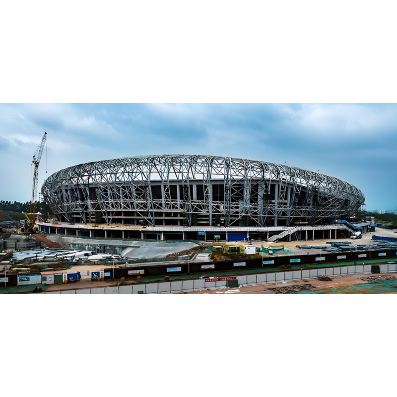 steel structure space grid for Railway Station or Sports Stadium