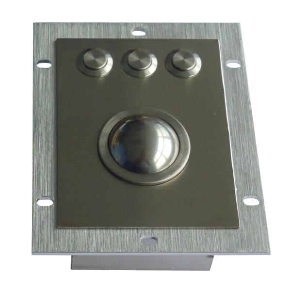 Quality IP65 scratch proof USB Metal Trackball Pointing Device / laser trackball for for sale