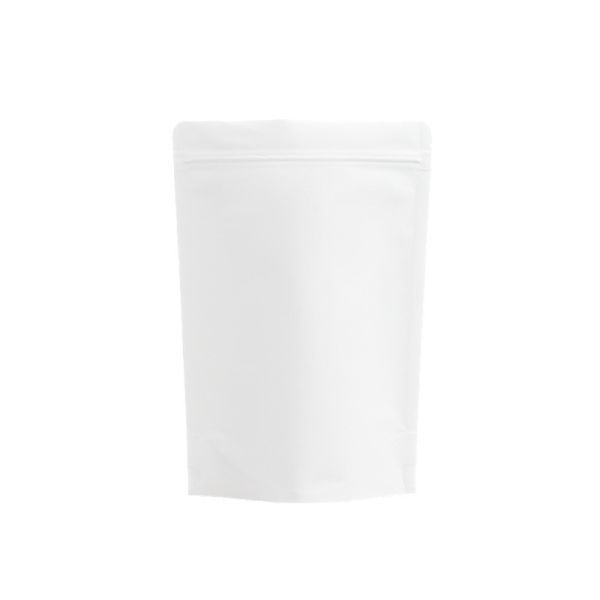 Quality Customizable White Matte Stand-up Pouches For Food Packaging for sale
