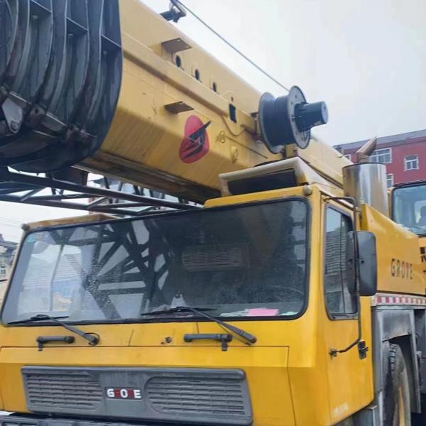 Quality 50000 kg CHANGCHAI Engine USA Grove 9130E 120T Rough Terrain Crane in Middle for sale