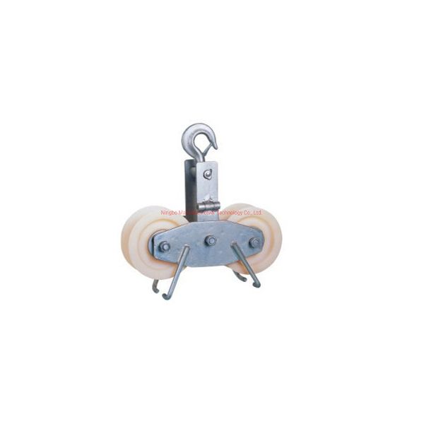 Quality Aluminum Tandem Sheave Stringing Block For Line Fittings With Customization for sale