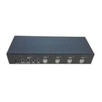 China 4 Port DC12V 3840x2160 Desktop KVM Switch SW2401DP DYLINK factory