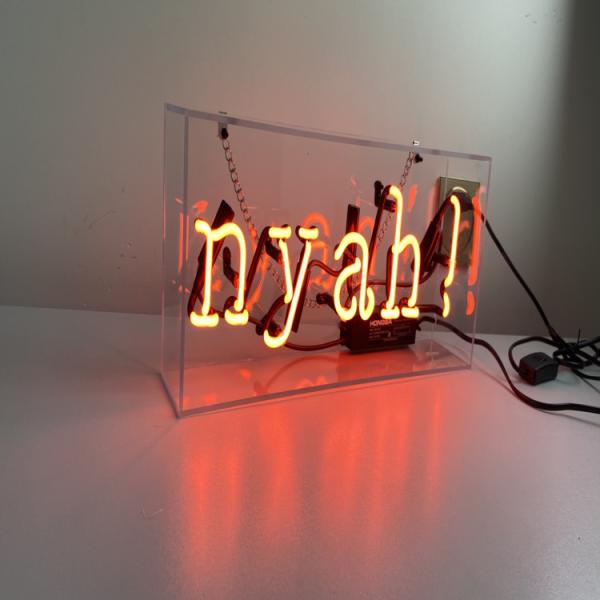 Quality Eye Catching 12VDC Custom Neon Sign Light Box Free Standing for sale