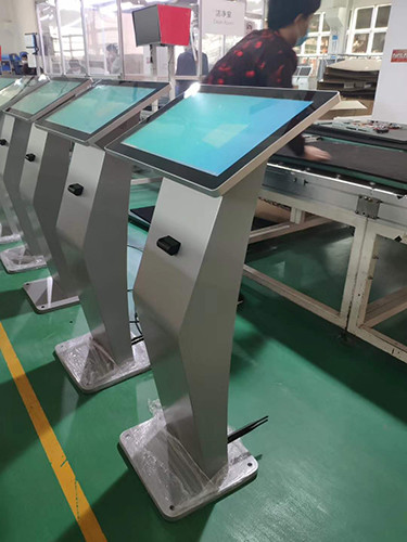 Quality Floor Stand 400 Nits 43 inch Interactive Touch Screen for sale