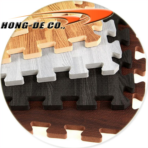 Quality 1/2" Thickness Cherry Soft Wood Foam Tiles for sale
