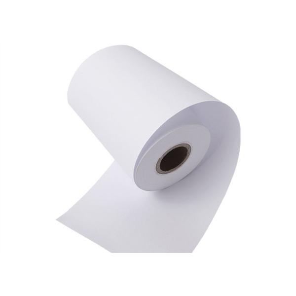 Quality 210mm 50gsm Carbonless Printed Thermal Paper Rolls for sale