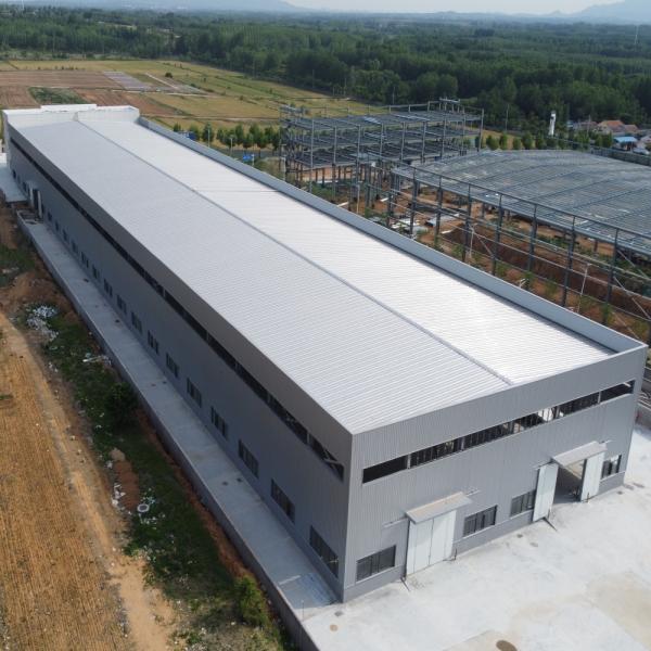 Quality Pre Engineered Steel Structure Workshop Q235B Q355B 50 Years for sale