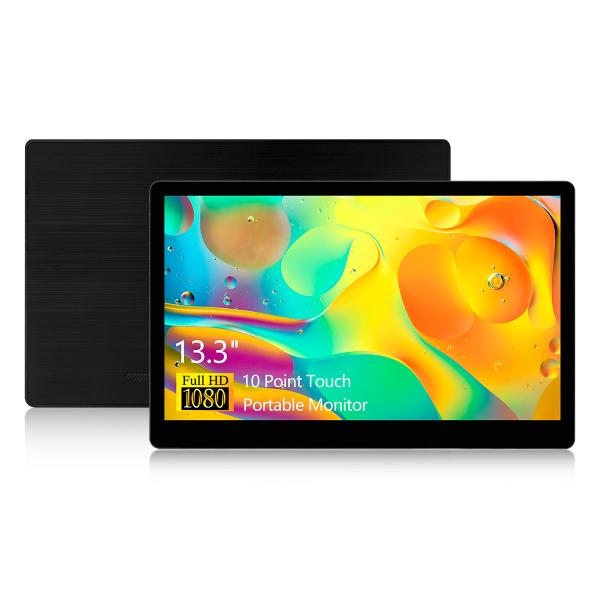 Quality 13.3 Inch IPS Screen LCD 178 Degree Second Portable Monitor For Laptop for sale