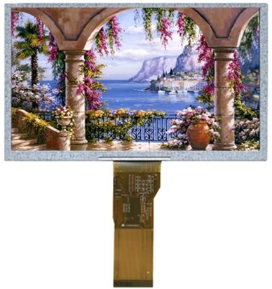 Quality High Brightness TFT LCD Touch Screen 800x480 Resolution 7 Inch With RGB for sale