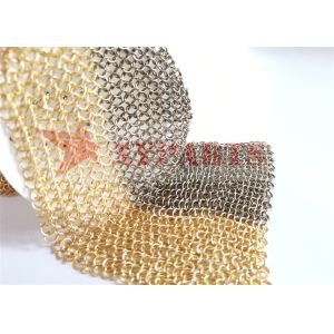 Quality Chain Mail Wire Metal Architectural Ring Mesh For Decorative Protection for sale