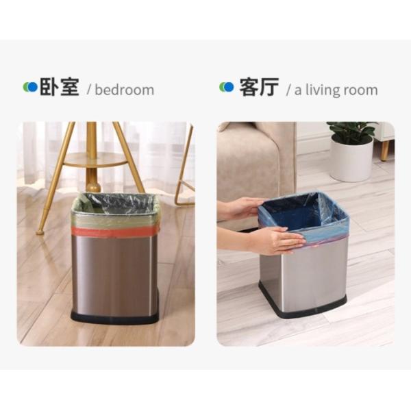 Quality Household Plastic Drawstring Rubbish Bin with Handle Durable and Convenient for sale