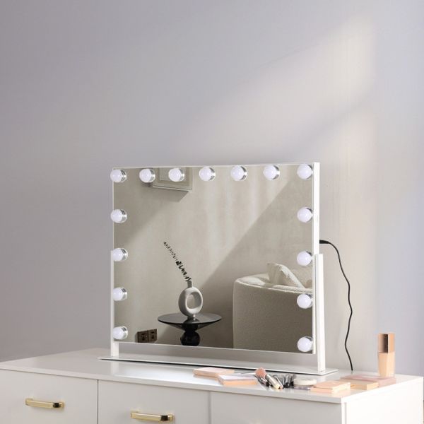 Quality Custom Tabletop Vanity Rechargeable Mirror Light LED for sale
