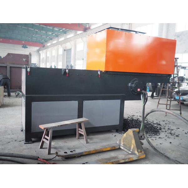 Quality Movable D2 Plastic Shredder Machine 3000kg Single Shaft Shredder Hopper for sale