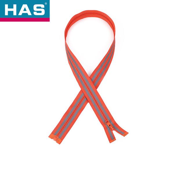 Quality #5 #7 Reflective Zipper Closed End / Open End Invisible Separating Zipper for sale