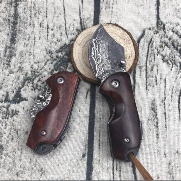 Quality Small Folding Pocket Survival Camping Knife CNC Assembly for sale