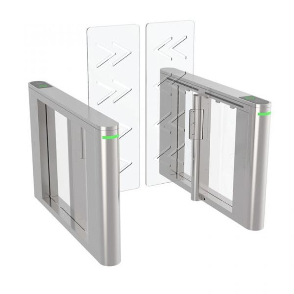 Quality Anti Panic Barcode Scanner Speed Lane Gate Turnstile 150W for sale