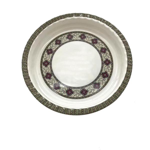 Quality Giveaways Round Melamine Dinner Plates Dinnerware Clean Unbreakable for sale