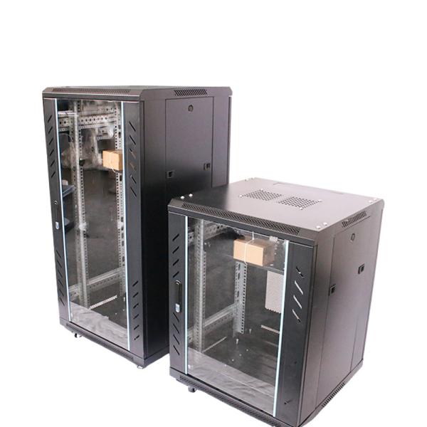 Quality OEM Server 19 Inch 15u 24u Single Section Wall Mount Network Cabinet for Server Room for sale