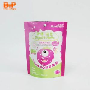 Quality Custom Printed Aluminum Foil Logo Food Grade Resealable Smell Proof Moisture for sale