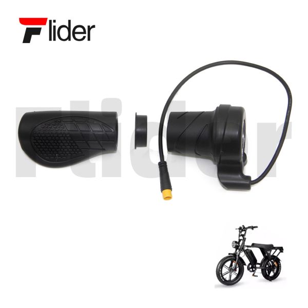 Quality V8 scooter throttle 20inch Electric Accessory Twist Throttle for OUXI V8 FatBike electric scooter accessories parts for sale