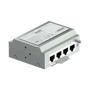 Quality 4 Pairs Rj45 Ports Poe Surge Suppressor Protect Four Separate Network Cables for sale