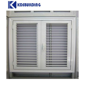 Quality Slide Door Wood Color Aluminum Windows Antique Blind Shade Window Shutter For for sale
