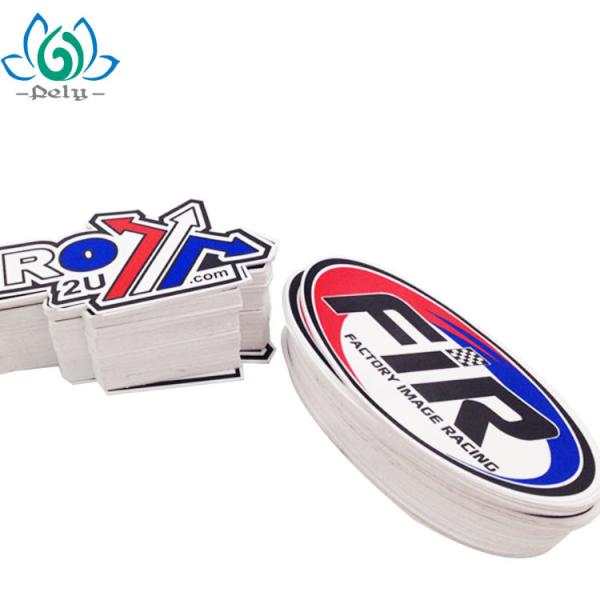 Quality Customized Logo Die Cut Waterproof Vinyl Sticker for sale