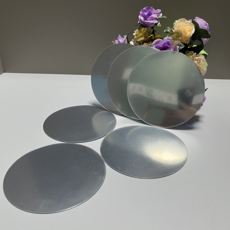 Quality Diameter 125mm PMMA Concave Semi Transparent Mirror for Automotive 3D Abyss Lamp Car Abyss Light Concave Acrylic Half Mirror for sale