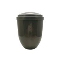 Quality Grey Color Funeral Ash Urn Dia 16.5cm For Human Ash in Plastic Material for sale