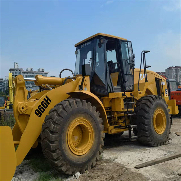Quality Caterpillar 966h Wheel Loader Used Wheel Loader Engine power 195kW for sale