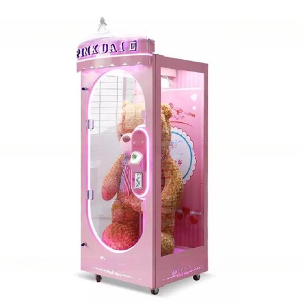 Quality 1 Person Scissors Game Machine Easy Control Crane Claw Machine 80KG for sale