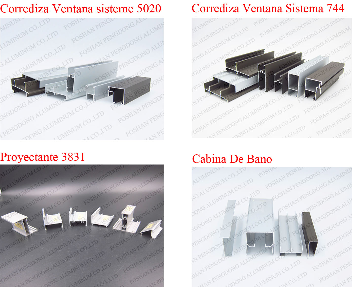 Profiles Aluminium Window Aand Door Profile To Colombia Sliding 744