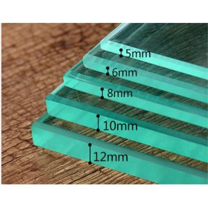 Quality GP-001 Clear Safety Tempered Glass Panels 3mm-19mm for sale