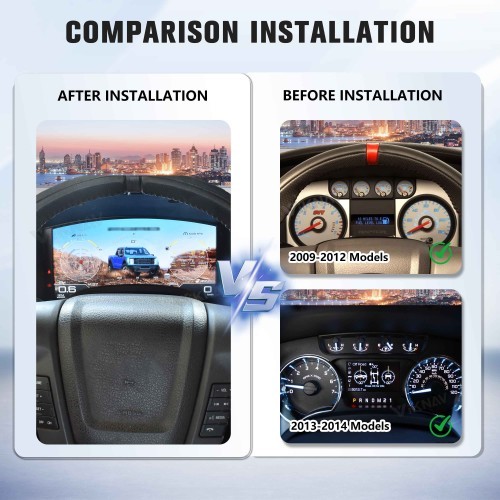 Quality Ford F150 Digital Cluster Dashboard for sale