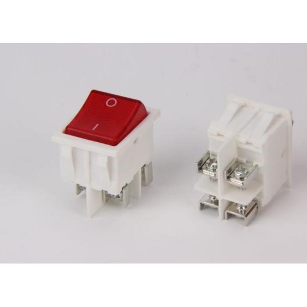 Quality 6 Pin Dpdt Boat Rocker Switch On - Off - On Over 100mΩ Insulation Resistance for sale