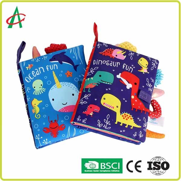Quality 23cm Soft Books For Infants , ISO9001 Rag Books For Babies for sale
